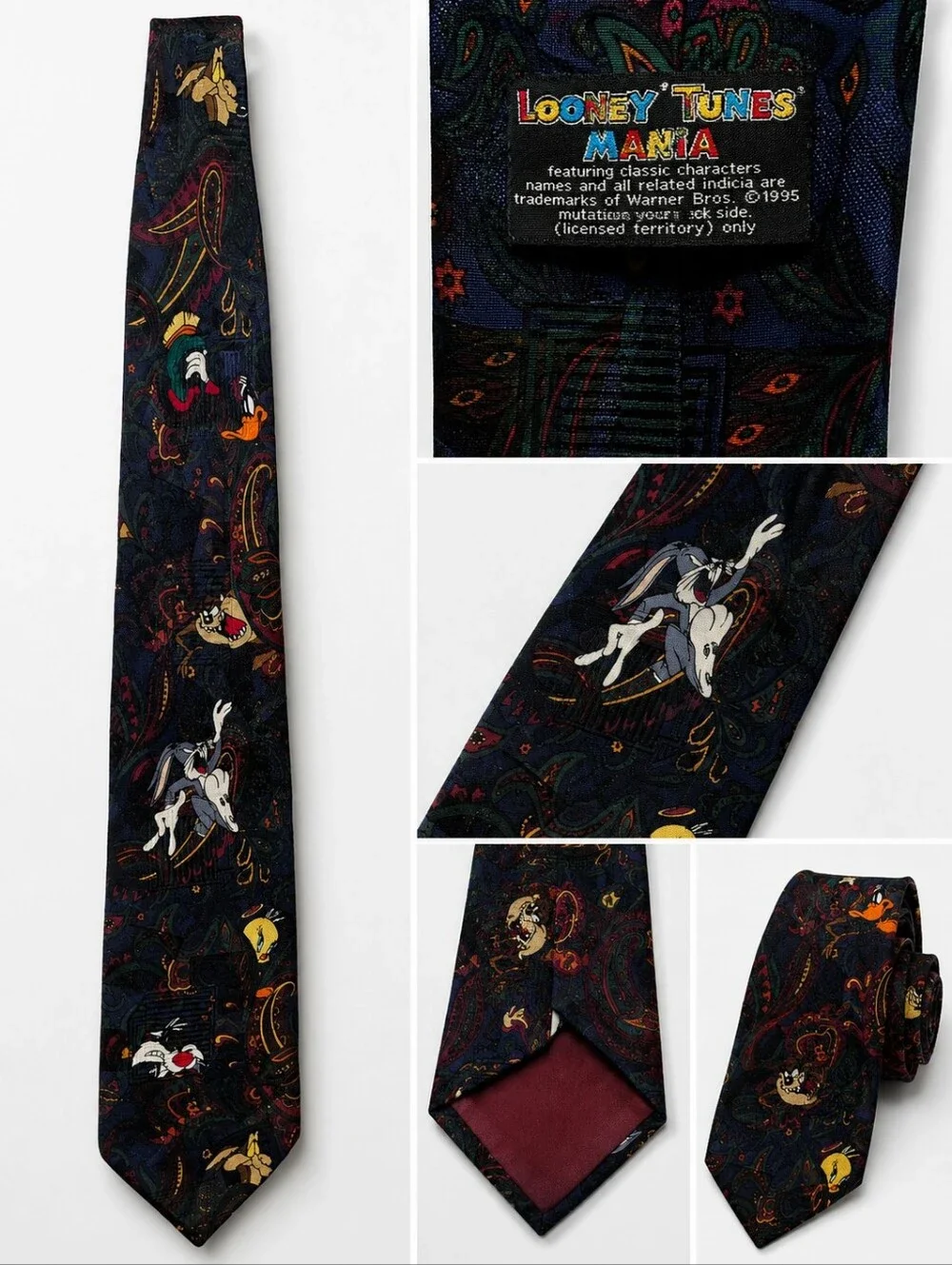 Warner Bros. | Accessories | Vintage 995 Looney Tunes Mania Character ...